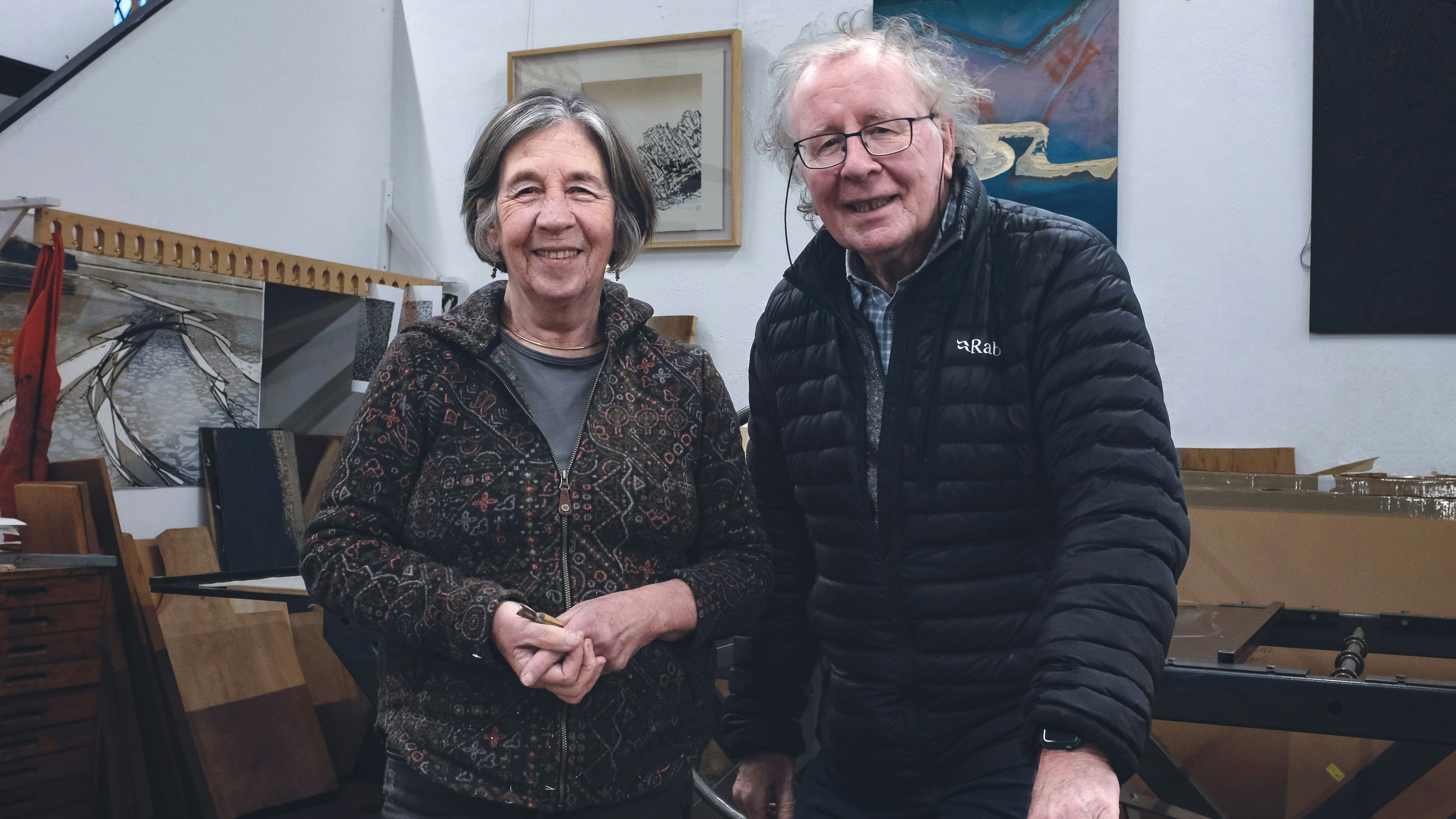 Learn Woodblock Printmaking with Merlyn & Rod in United Kingdom | VAWAA