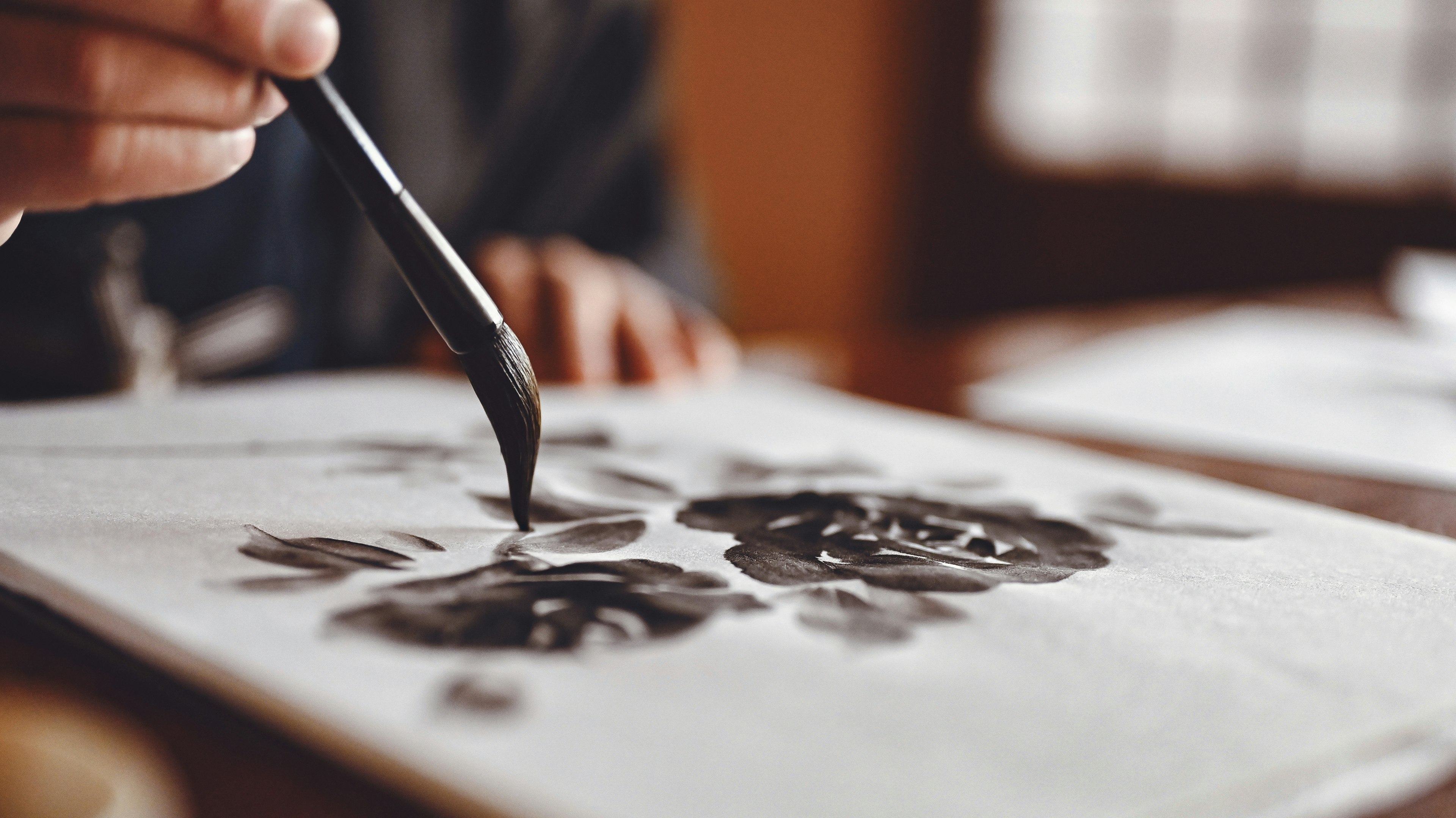 Learn Japanese Ink Painting with Shukou in Japan | VAWAA