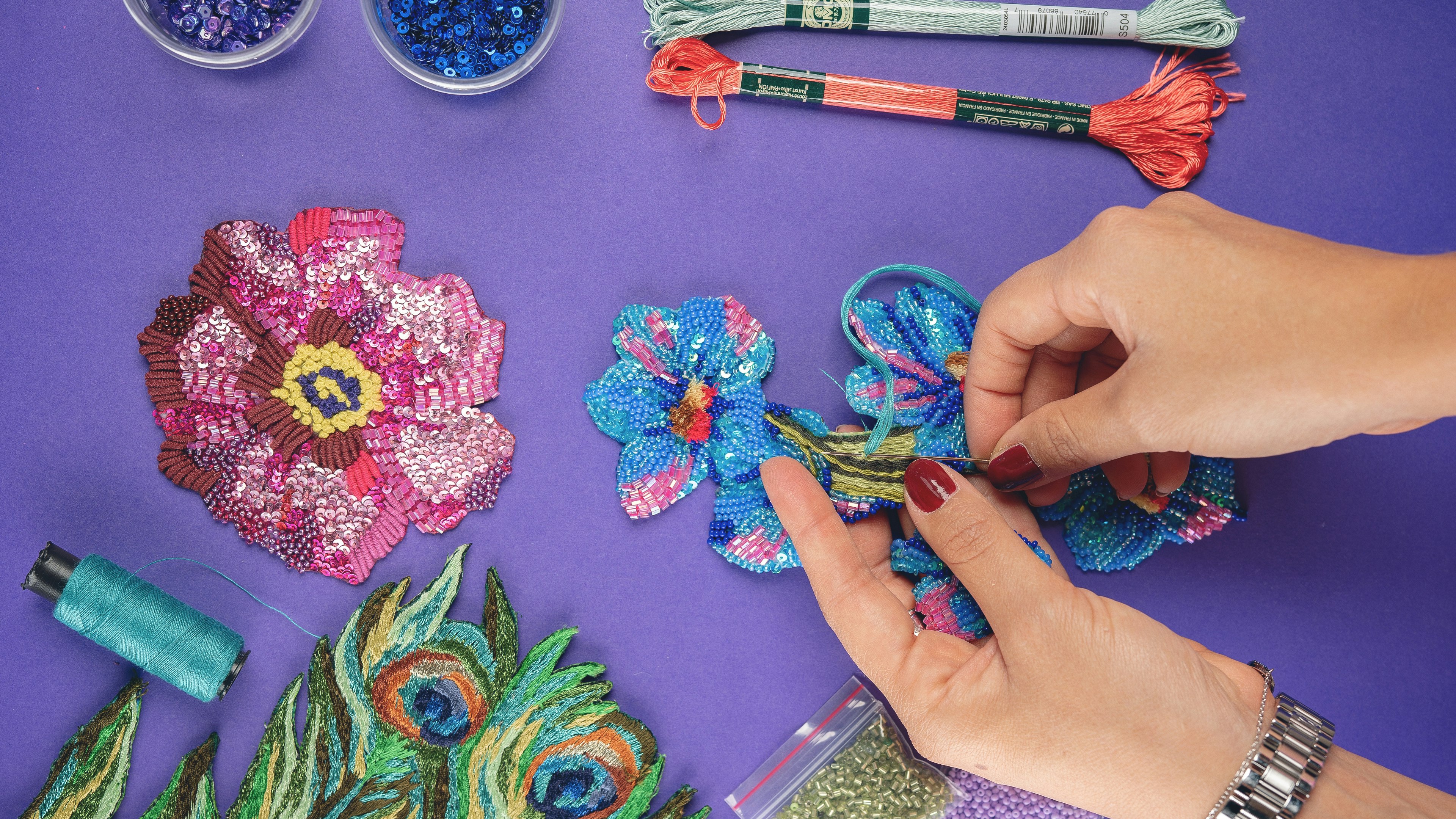 Learn Hand Embroidery with Ana Maria in Colombia | VAWAA